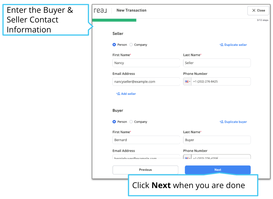 Step 1: Enter your deal in reZEN – Real