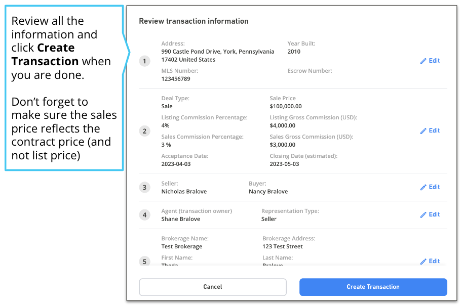 Step 1: Enter your deal in reZEN – Real