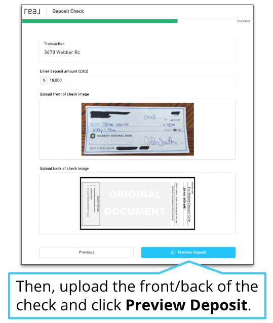 How to deposit Earnest Money / Escrow / Trust Deposits – Real
