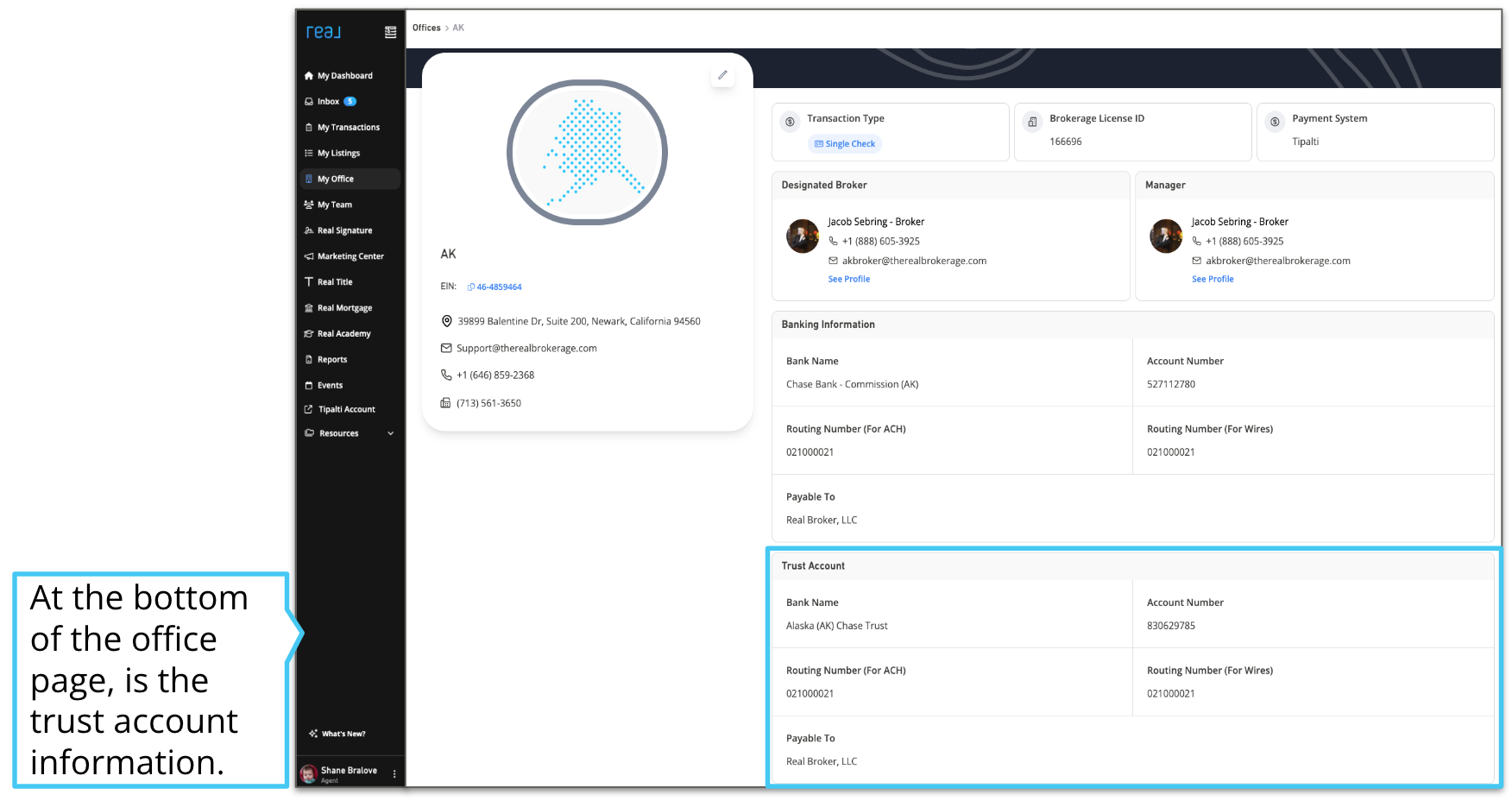 How to deposit Earnest Money / Escrow / Trust Deposits – Real