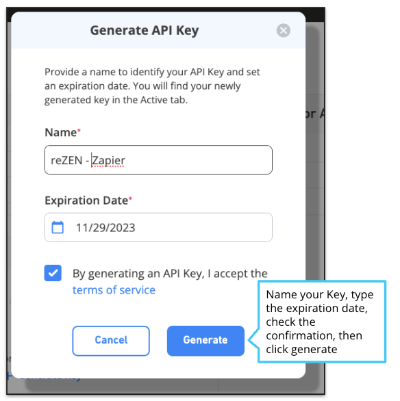 How to access reZEN API – Real