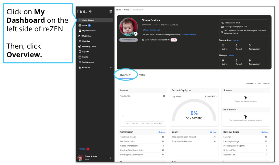 How do I add/edit my PREC / Corporation information in reZEN? – Real