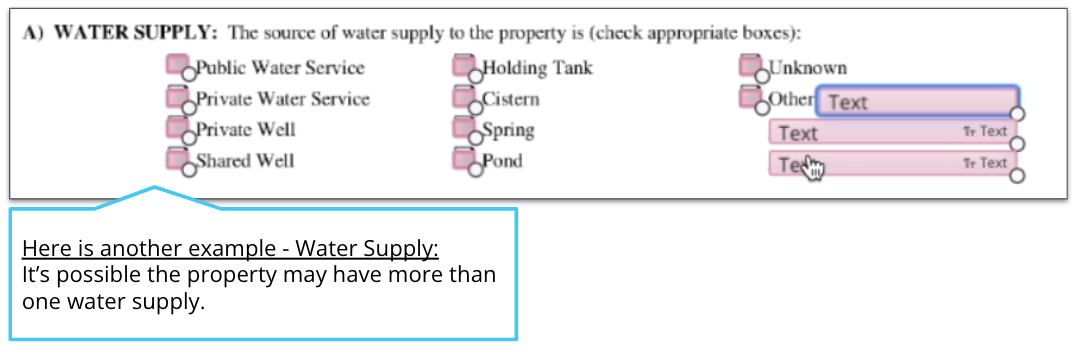 How to require customers to select at least one checkbox item – Real