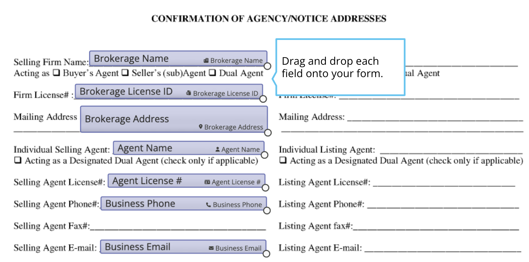 How do I auto-fill Brokerage information in Real Signature? – Real