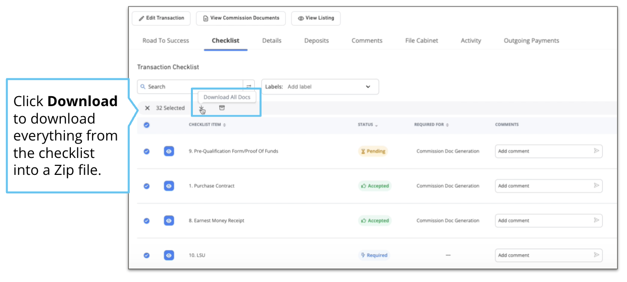 How do I download my deal files? – Real