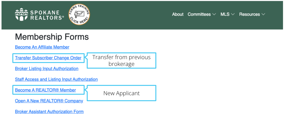 Washington: How do I transfer my Board / MLS? – Real