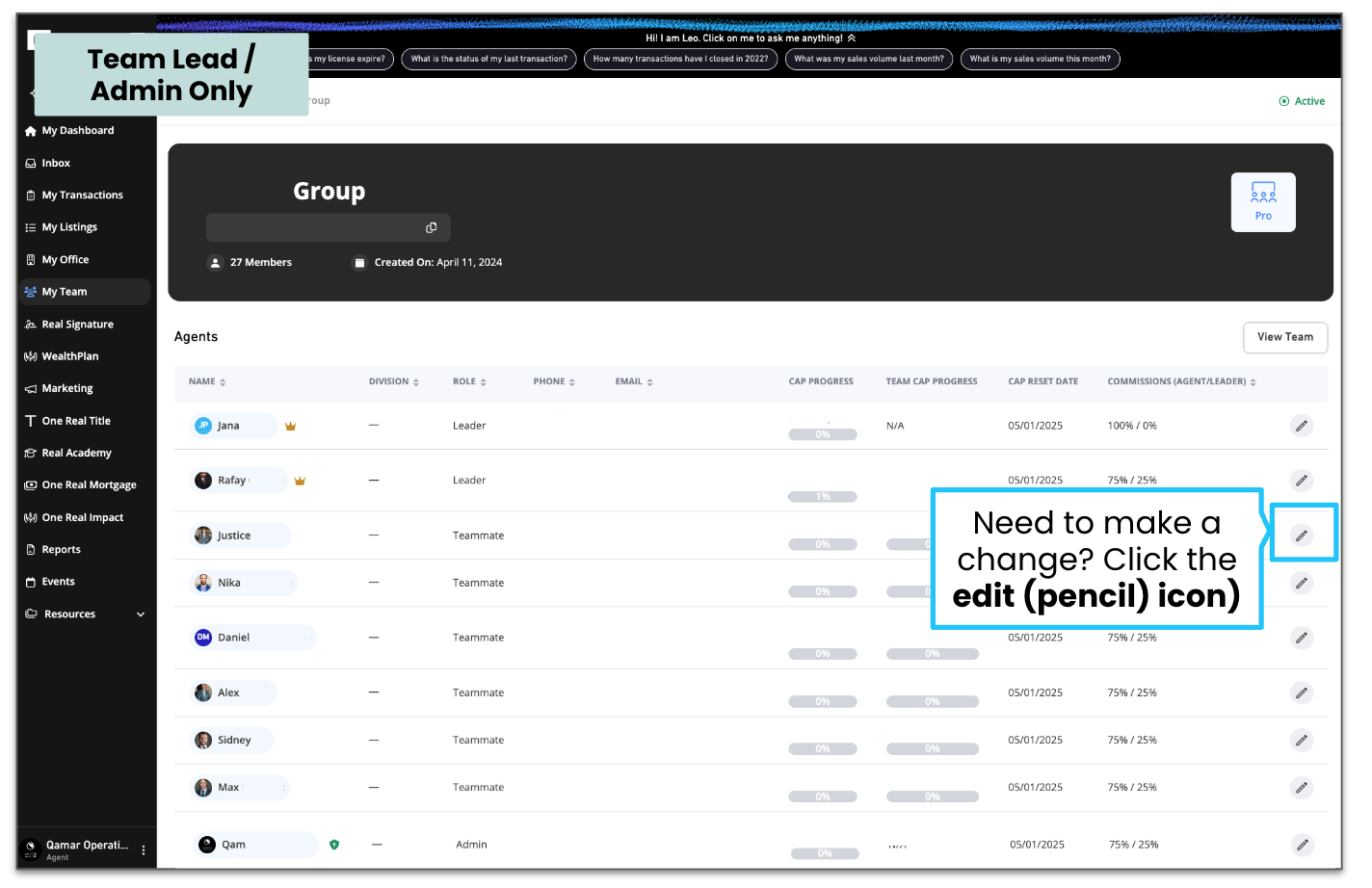 ProTeams: How to Adjust the Default Team Split – Real