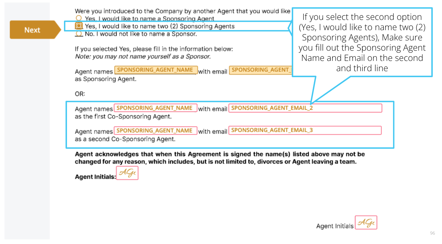 Why can't I sign my ICA? – Real