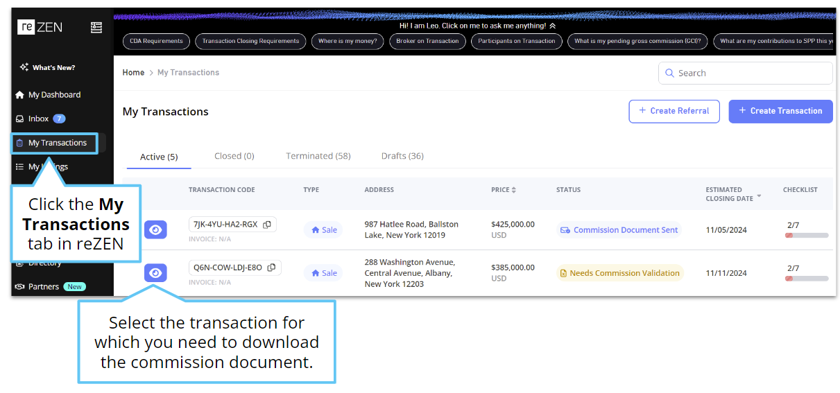 What should I do if my commission payer did not receive my commission ...