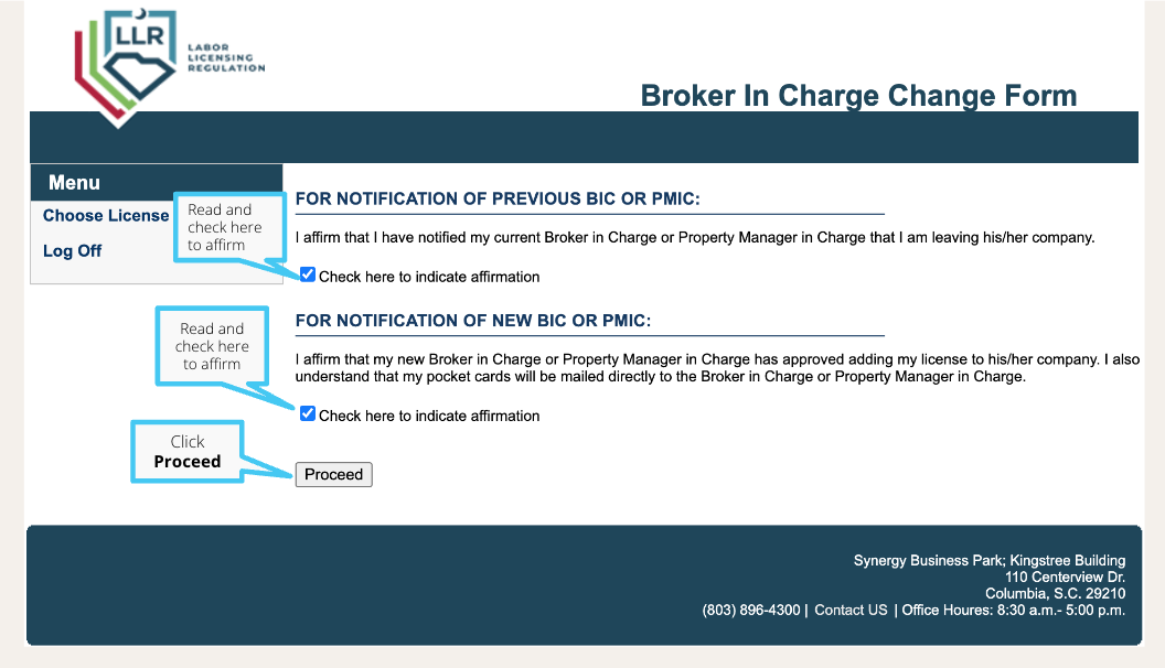 How do I transfer my South Carolina license to Real? – Real