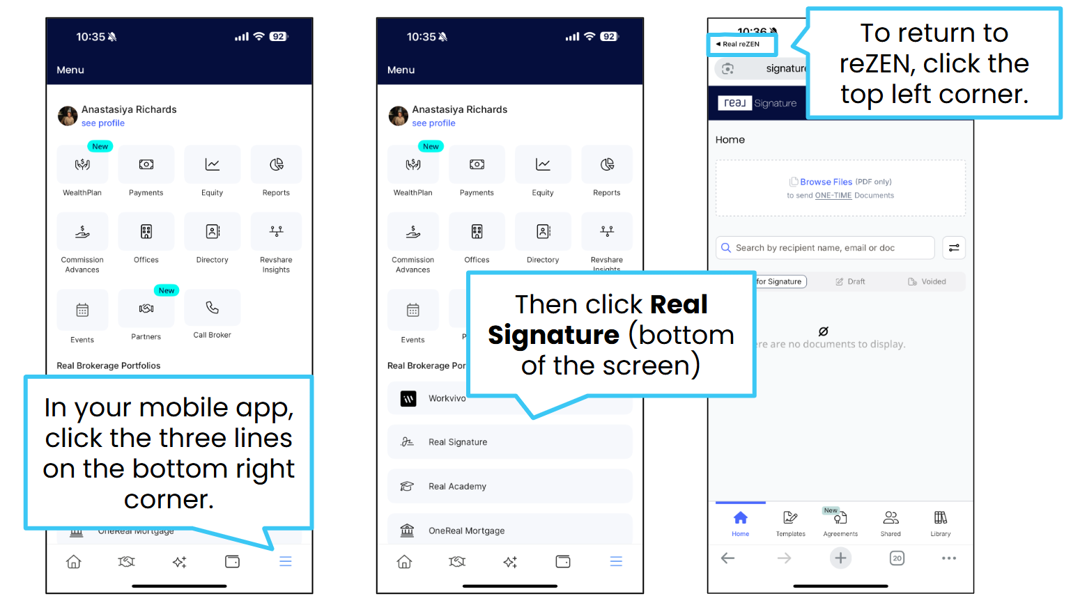 How do I use Real Signature? – Real